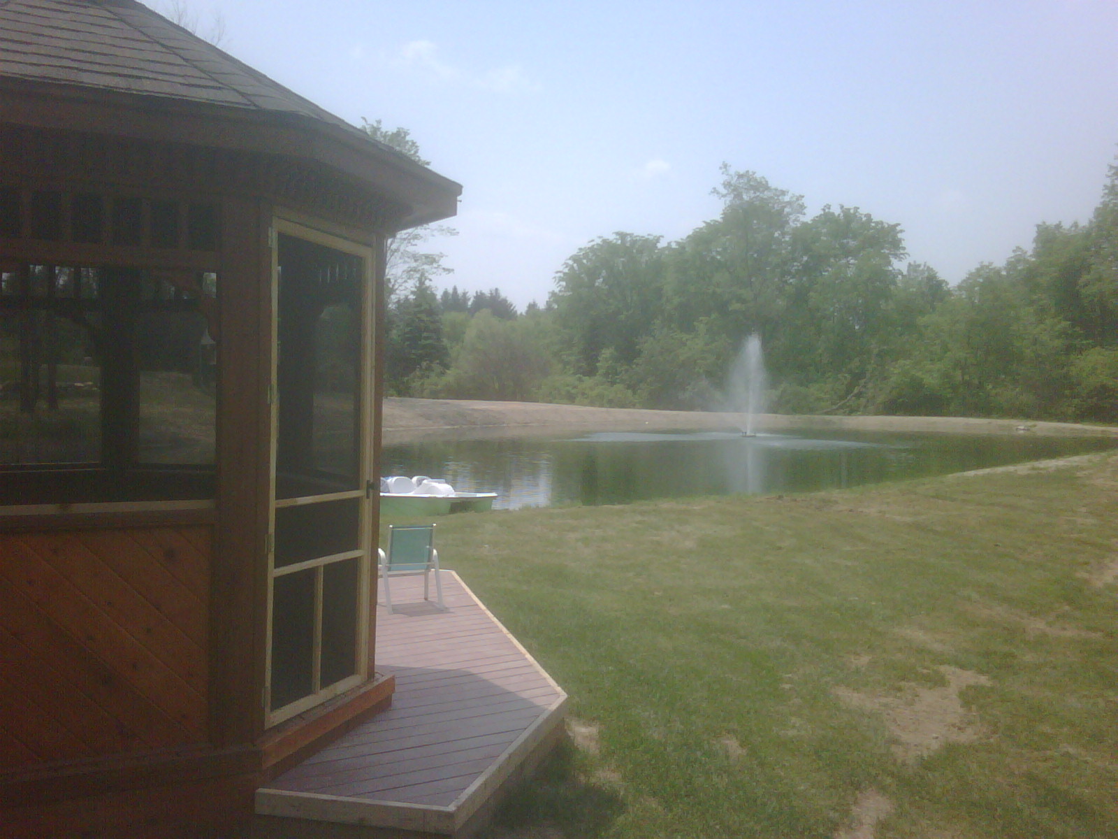Oakland TWP MI pond digging pond excavating pond construction