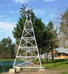Pond Windmill Aeration