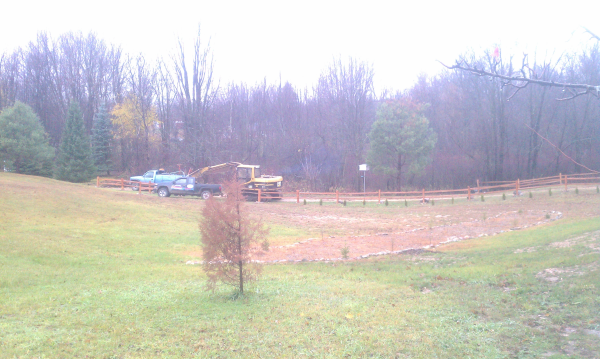 Water table pond install builder Michigan Lake Angelus, Michigan Water ...