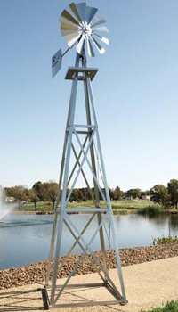 Pond Windmill Aeration